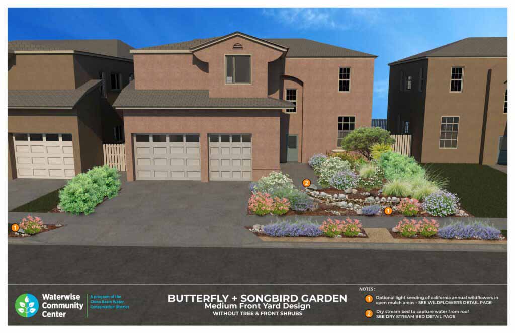 Butterfly and Songbird Garden - Waterwise Garden Planner